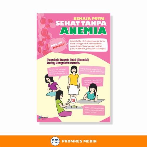 Jual Poster Kesehatan, Poster Tetap Sehat Bebas Anemia - Kota ...