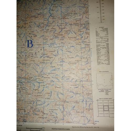 Jual Peta Semitau - US Army (ORIGINAL SUPER LANGKA EDISI 1944 ...