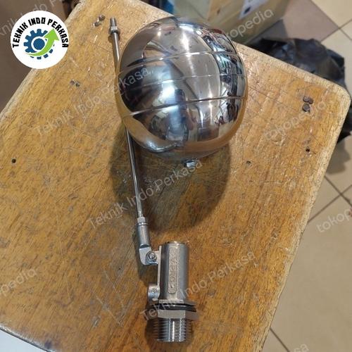 Jual Floating valve stainless / pelampung tangki air stainless 3/4 ...