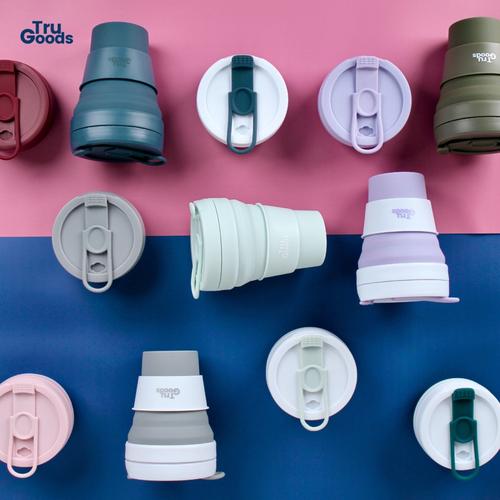 Jual Foldable Cup Premium Tru Goods / Gelas Kopi Lipat 475 ML - Cup ...