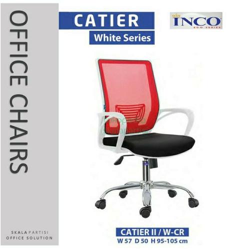 Jual Kursi Kantor Kursi Kerja Indachi Inco CATIER - White Series ...