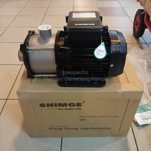 Jual SHIMGE BWI 5-4 POMPA DORONG BOOSTER MULTISTAGE STAINLESS 1HP 220 Volt - Jakarta Barat ...