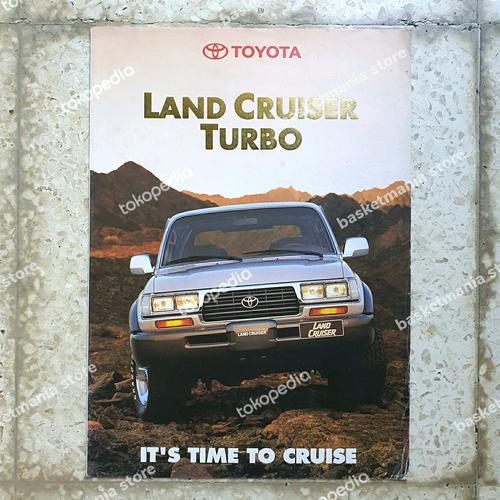 Jual brosur mobil toyota land cruiser turbo iklan leaflet booklet bekas ...