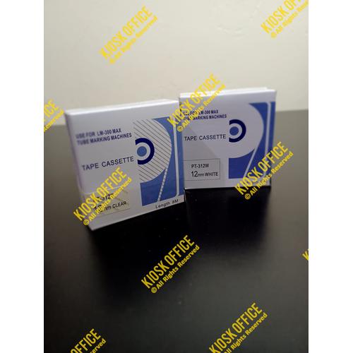 Jual Pita Label Tape Letatwin Compatible - 12mm Putih - Kota Tangerang ...