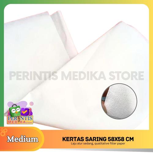 Jual Kertas Saring Lembaran 58x58cm l Kertas Saring Kotak Per Lembar ...