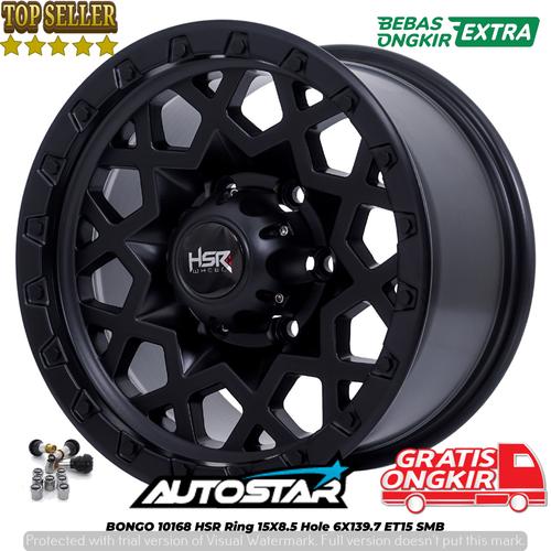 Jual VELG HSR BONGO R15 BUAT MOBIL Fortuner, Hardtop, Hilux DoublE ...