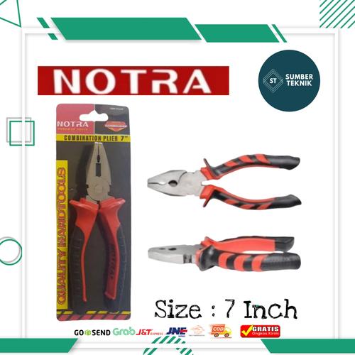 Jual NOTRA Tang Kombinasi 7 Inch / Combination Plier 7" - Kota ...