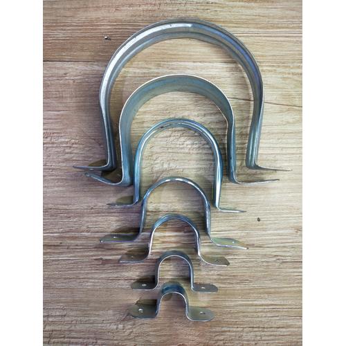Jual Klem Pipa Plat 1/2 Inch - 4 Inch Klem Omega Pipe Clamp Per Pcs - 1 ...