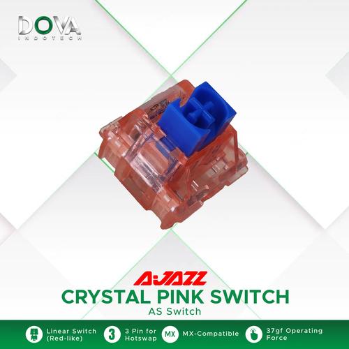 Promo AJAZZ Red Spirit Linear Switch 3pin- Mechanical Keyboard ...