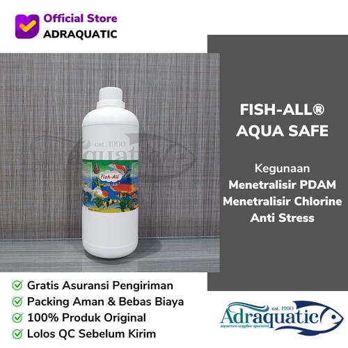 Promo FISH-ALL AQUA SAFE 1 LITER OBAT VITAMIN IKAN HIAS AQUARIUM - Kota ...