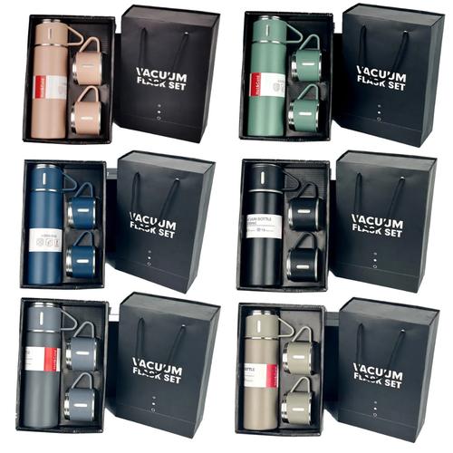Jual TERMOS VACUM FLASK GIFT BOX HAMPERS 500ml // TUMBLER BOTOL - Hijau ...