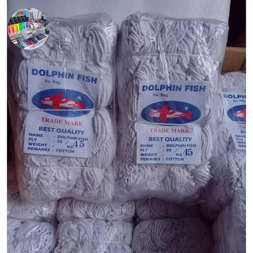 Jual Benang Rami Putih | Tali Pengikat Uang DOLPHIN FISH No.45 - Kota ...