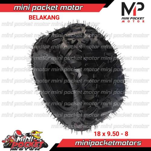 Jual Ban Belakang Atv Offroad Ring 8 Ukuran 18X9.50-8 Ban Atv Ring 8 ...
