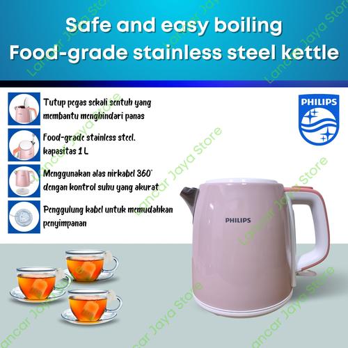 Jual Electric Kettle Philips HD9348 Teko Listrik Philips HD9348 Pemanas ...