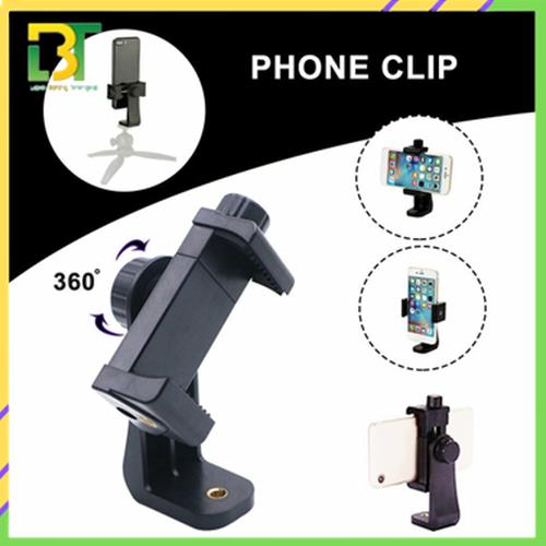 Jual LBT Phone Holder Tripod 360° Adapter Cell HP Clipper Holder ...