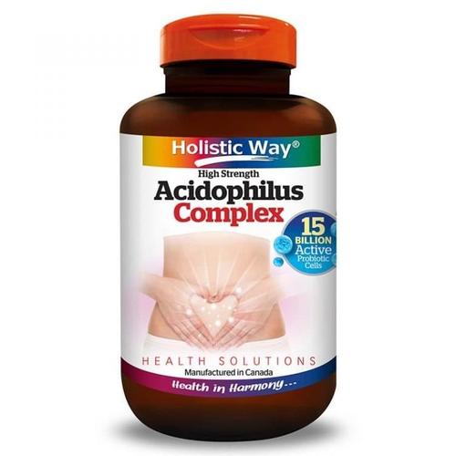Jual Holistic Way Acidophilus Complex 15 Billion Active 30 Veg Capsules ...