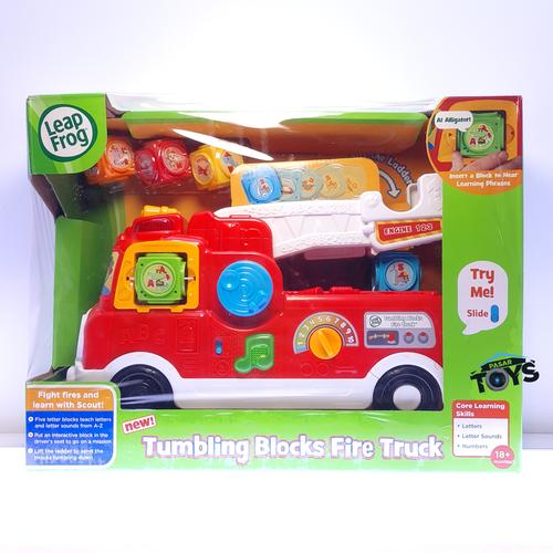 Jual LeapFrog Leap Frog Tumbling Blocks Fire Truck FireTruck Red Merah ...