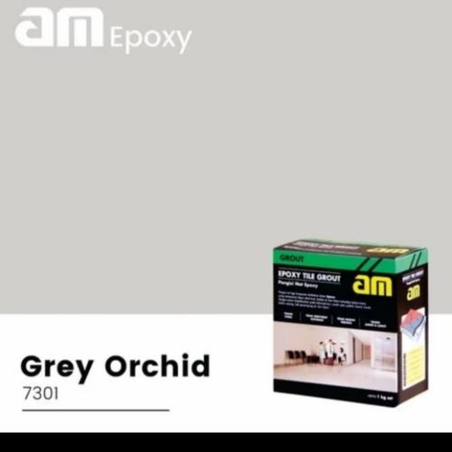 Jual AM 55 Epoxy Tille Grut pengisian nat Granit Grey OCHID 1 KG SET ...