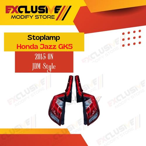 Jual STOPLAMP HONDA JAZZ GK5 JDM STYLE Original Made in Japan - Kota ...
