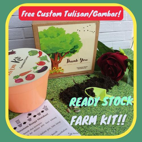 Promo Hampers Anak Hadiah Ulang Tahun Paket Farming Kit Menanam Buah ...