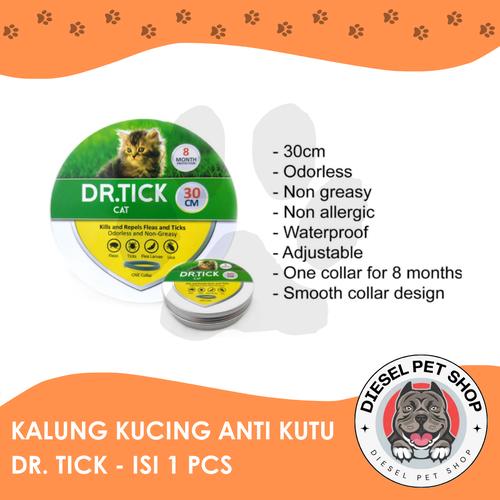 Jual KALUNG ANTI KUTU Kucing DR. TICK FLEA & TICK COLLAR 30 CM - FOR ...