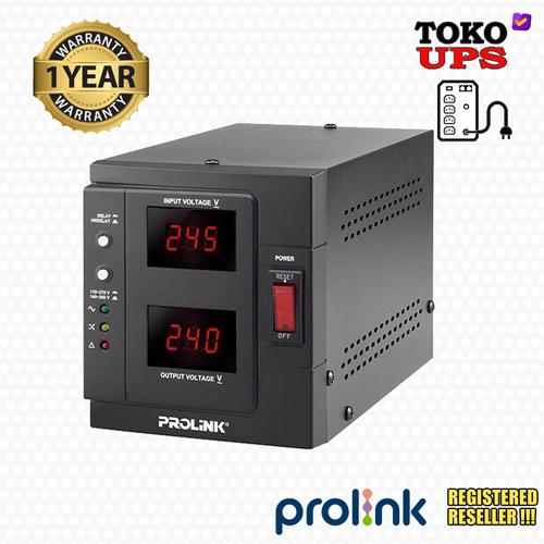 Promo Stabilizer Prolink PVR1000D PVR1000 1000VA AVR Relay Controlled ...
