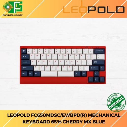 Jual Mechanical Keyboard Leopold 65% Cherry MX Blue Switch - Kota ...