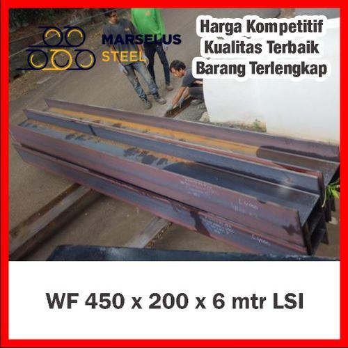 Jual WF 450 x 200 x 6 mtr SNI Lautan Steel / Besi IWF 450 Wide Flange ...