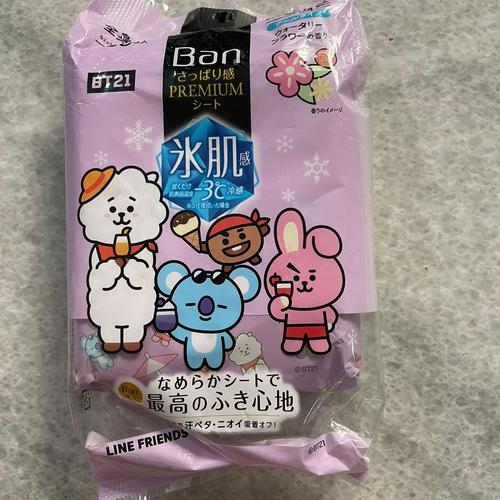 Jual ban bt21 wet tissue tissue basah - pink flower - Jakarta Utara ...