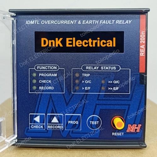 Jual Combined Over Current Relay & Earth Faulth Relay MH REA 200N ...