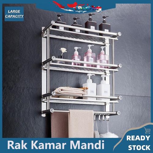 Jual Rak Kamar Mandi / Rak Handuk Kamar Mandi / Rak Gantung Stainless ...