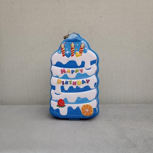 Promo VNL - 2038 | Celengan kaleng roti ultah - Biru - Kota Semarang ...