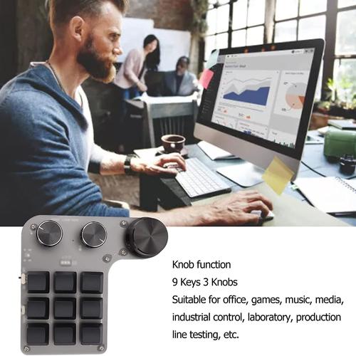 Jual Macropad Dumpad Numpad Macro Keyboard Mechanical Wired USB ...