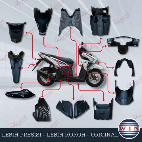 Jual Cover Dek Dasbor Body Kasar Vario 125 150 Led 2015 2016 2017 K59 ...