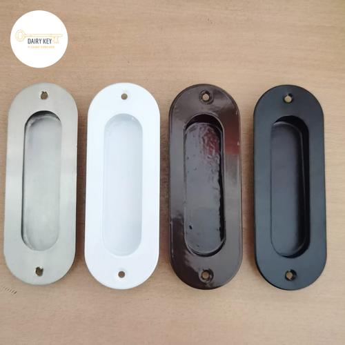 Jual Handle tanam oval panjang 12cm lebar 4cm pintu geser sliding ...