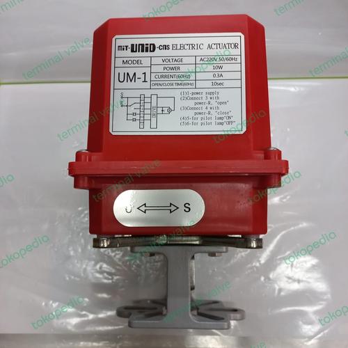 Jual Uni-d electric/actuator motorized type UM-1 220V AC - Jakarta ...