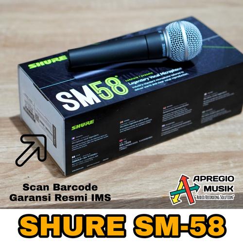 Jual Shure SM58-LC SM58 SM 58 Dynamic Vocal Microphone - Kota Surabaya ...