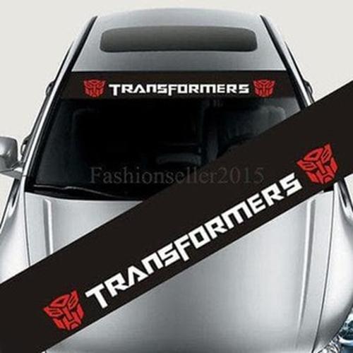 Jual cutting sticker kaca mobil transformer ples dasaran - tulisan saja ...