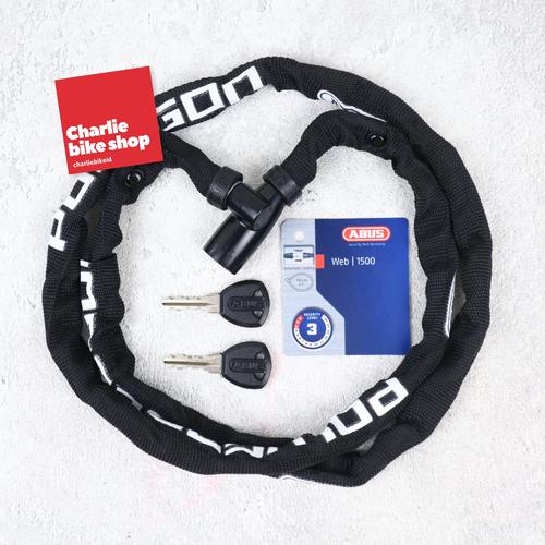 Jual Kunci Sepeda ABUS LOCK POLYGON 1500 WEB With KEY - Security Level ...