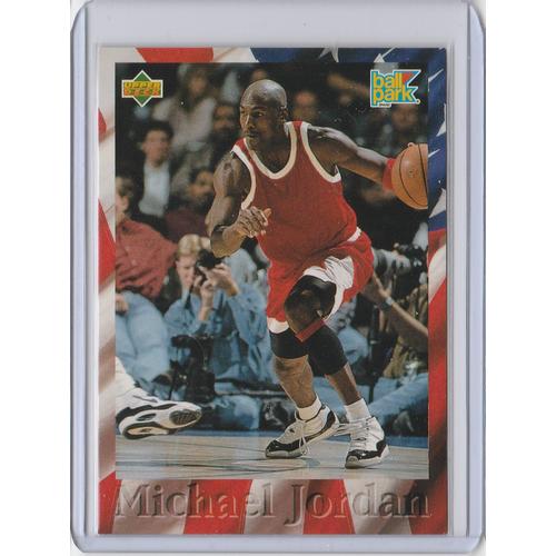 Jual Upper Deck Ball Park Michael Jordan Flag Background #BP4 - Kota ...