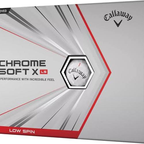 Jual 1 Sleeve Bola Golf Callaway Chrome Soft X LS - Kota Tangerang ...