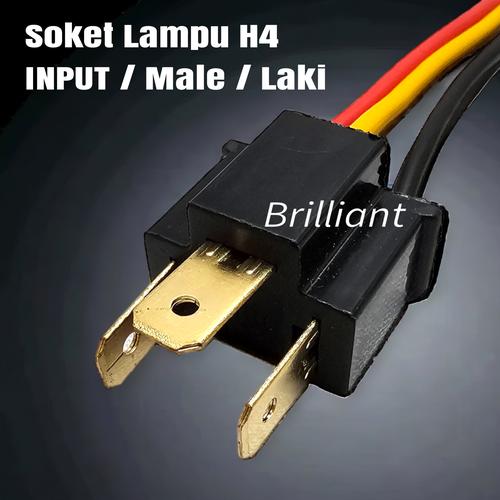 Jual Soket H4 Input - Versi Male - Kabel Tembaga - Kota Surabaya ...