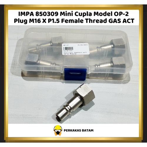 Jual Mini Cupla S33PFB Welding Coupler Torch IMPA 850309 OP-2 Acetylene ACT - Kota Batam ...