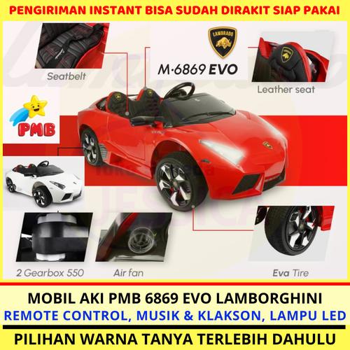Jual Mobil Aki Remote Control Lamborghini Aventador 2 anak PMB M 6869 ...