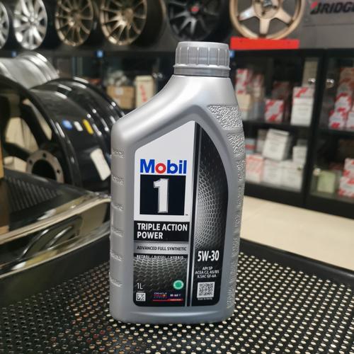 Jual Oli Mobil 1 Triple Action Power Sae 5W-30 Api SP Kemasan 1 Liter ...