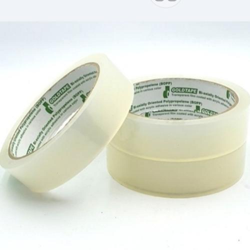 Jual ISOLASI GOLD TAPE 1 INCH / SOLATIP GOLD TAPE / LAKBAN BENING GOLD ...