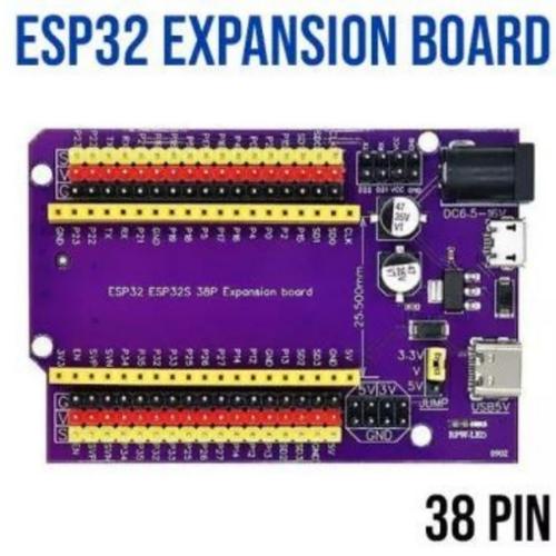 Jual Expansion Board Shield IO Prototype for ESP32 DevkitC V4 38Pin ...