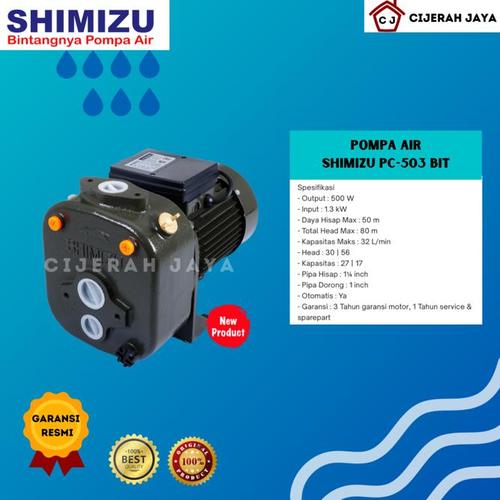 Jual POMPA AIR JET PUMP SHIMIZU PC 503 BIT SUMUR DALAM ORI(POLOS) PC-503BIT - Kota Bandung - TB ...