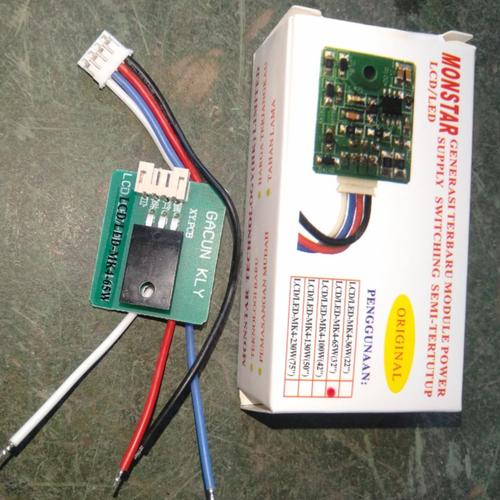 Jual Modul Gacun TV LCD 32" MK4 65W PSU LED Kit Power Supply 4 Kabel ...