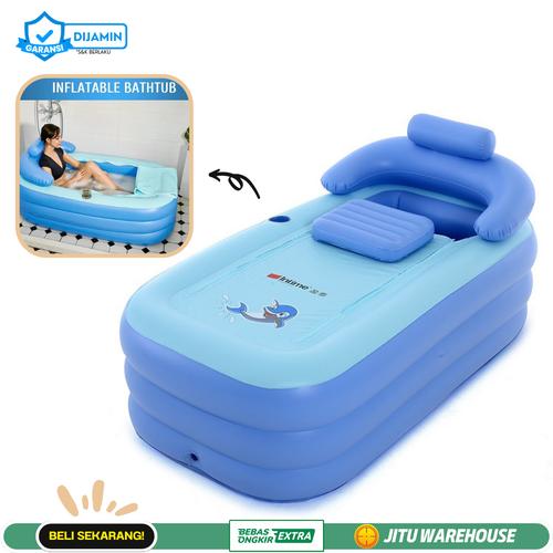 Jual Intime Bak Mandi Rendam Dewasa Spa Bathtub Portable 160 X 84 X 64 ...